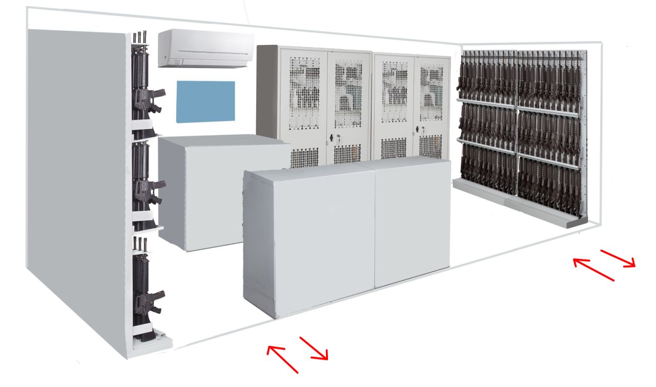Shipping Container Weapons Storage | Weapons Storage Solutions